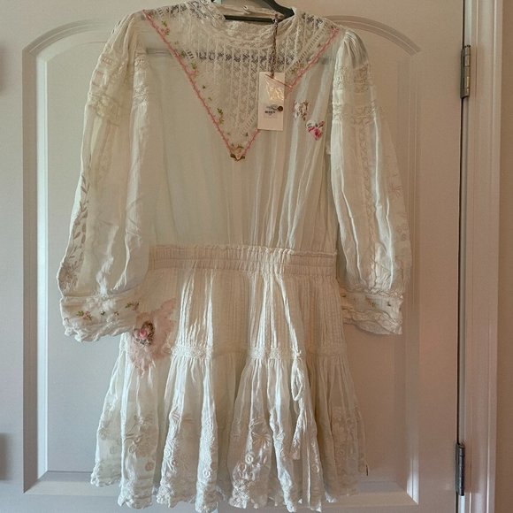 LoveShackFancy | Dresses | Nwt Loveshackfancy Hand Embellished ...